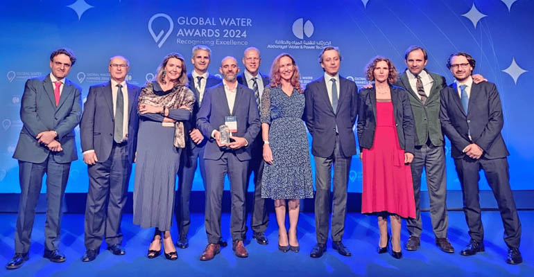 Acciona recibe dos galardones en los premios Global Water Intelligence - TecnoAqua