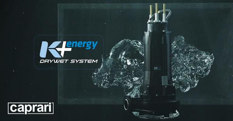 Caprari: Bomba de aguas residuales con nuevo rodete de alta eficiencia - TecnoAqua