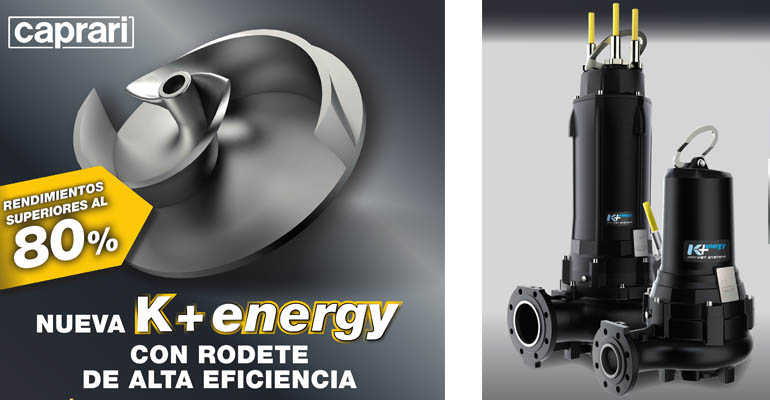 Caprari: Electrobombas con nuevo rodete de alta eficiencia - TecnoAqua