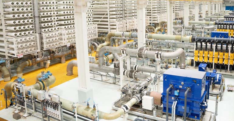 La desaladora Barka V de Omán, construida por GS Inima, alcanza la fase ...