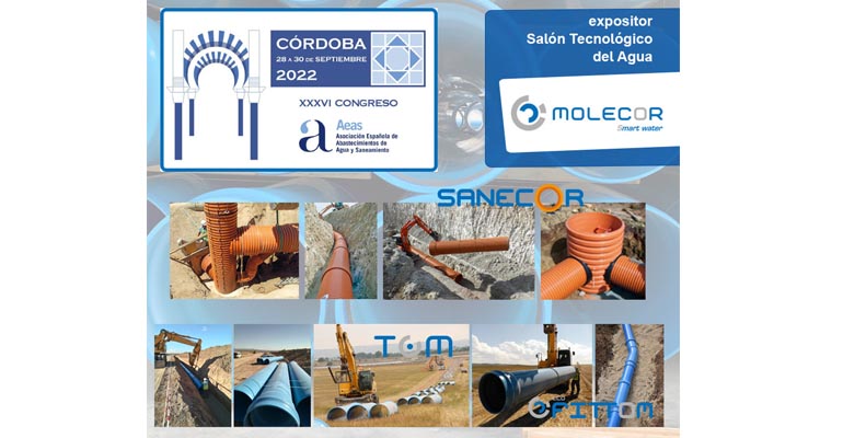 Molecor, expositor en el Congreso AEAS 2022 - TecnoAqua