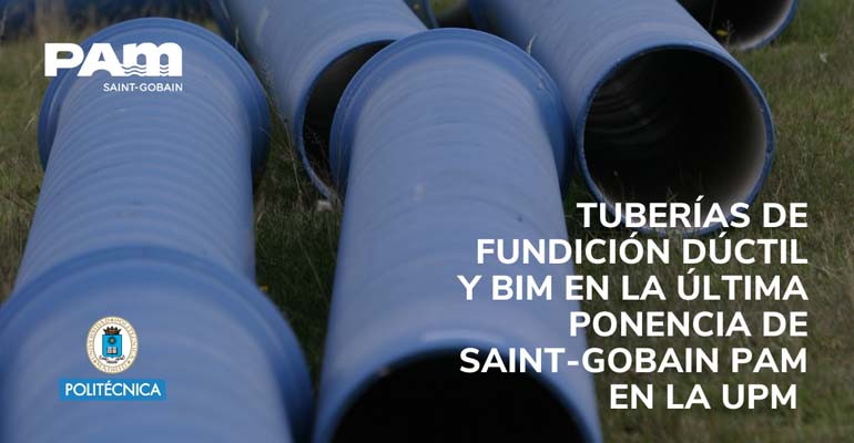 Saint-Gobain PAM muestra la relación entre tuberías de fundición dúctil ...